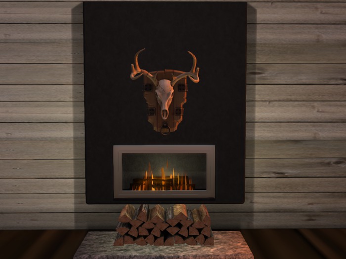 Second Life Marketplace - C.M. Lodge Fireplace - 8Li