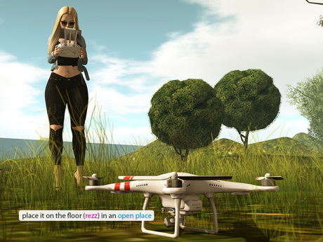Second Life Marketplace - Drone M-Phantom