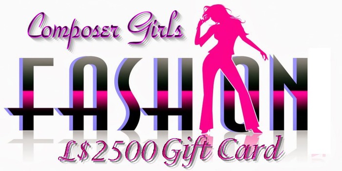 Second Life Marketplace - !CGF/Composer Girls Fashion Gift (L$2500)