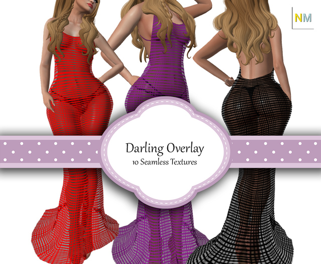 Second Life Marketplace - Darling Overlay Transparent Alpha Textures NM