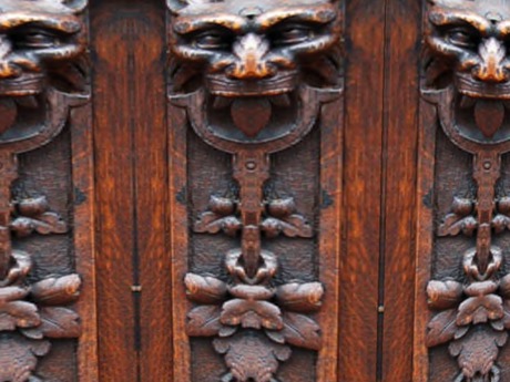 Second Life Marketplace - Carved Devil Room divider