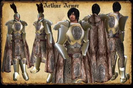 Second Life Marketplace - Arthur Armor !PROMOTION!