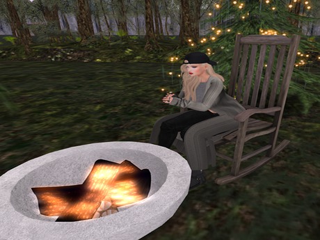 Second Life Marketplace - SAP Stone Fire Pit v1