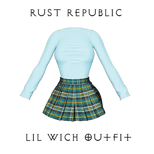 Second Life Marketplace - [RUST REPUBLIC] lil wich outfit Maitreya ...