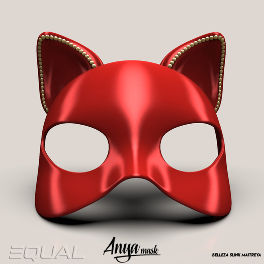 Second Life Marketplace - EQUAL - Anya Mask RED