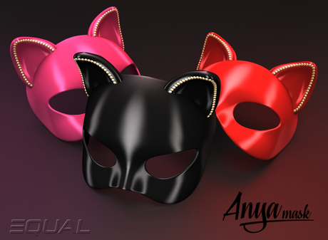 Second Life Marketplace - EQUAL - Anya Mask RED