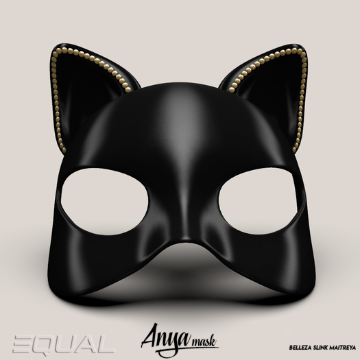 Second Life Marketplace - EQUAL - Anya Mask BLACK