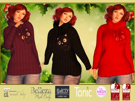 Second Life Marketplace - Winter outfit Fitted Mesh, Maitreya, Belleza ...