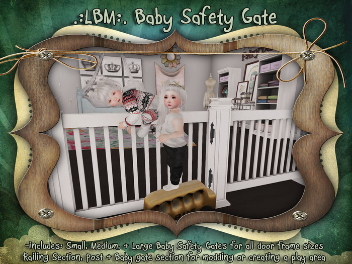 Second Life Marketplace - {Lil Big Me} Baby Safety Gate