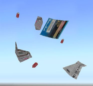 Second Life Marketplace - Wind Blowing Trash (flying-Garbage)