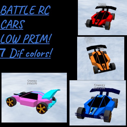 Second Life Marketplace - Battle RC Car, MultiPlayer Deathmatch, Dune Buggy
