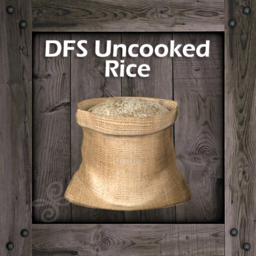Second Life Marketplace - [iMg] DFS Uncooked Rice Vendor Crate
