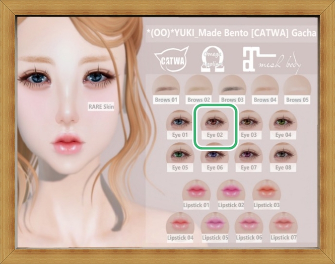 Second Life Marketplace - *(OO)*YUKI_Made Eye 02 (Rez&Open)