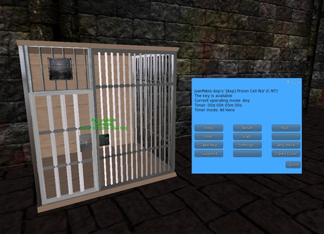 Second Life Marketplace - [Asp] Prison Cell RLV (C-NT)