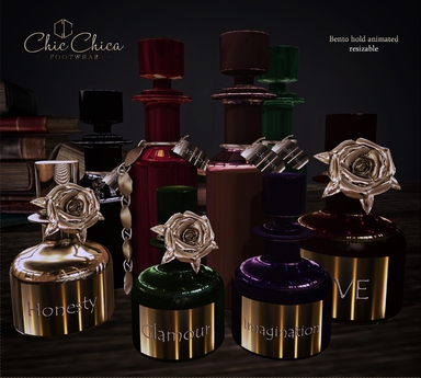 Second Life Marketplace - :::ChicChica::: Elixir FULL SET with ALL ...
