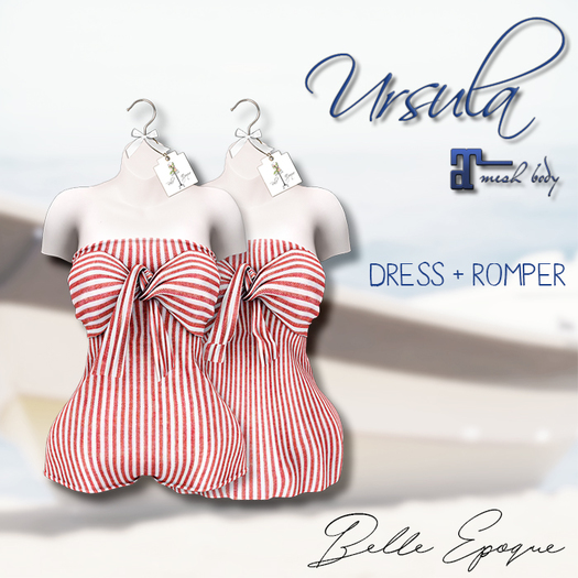 Second Life Marketplace - Belle Epoque { Ursula } Red