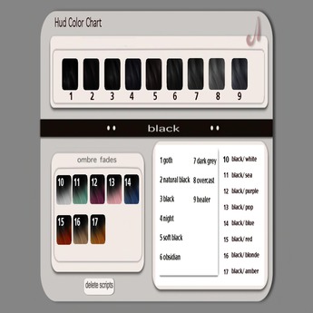 Second Life Marketplace - AD - anya - blacks