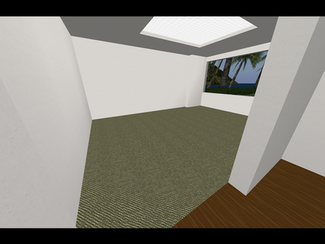 Second Life Marketplace - 1 Bedroom Skybox Apartment - White