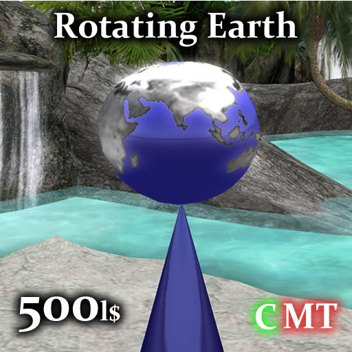 Second Life Marketplace - Earth globe sculpture