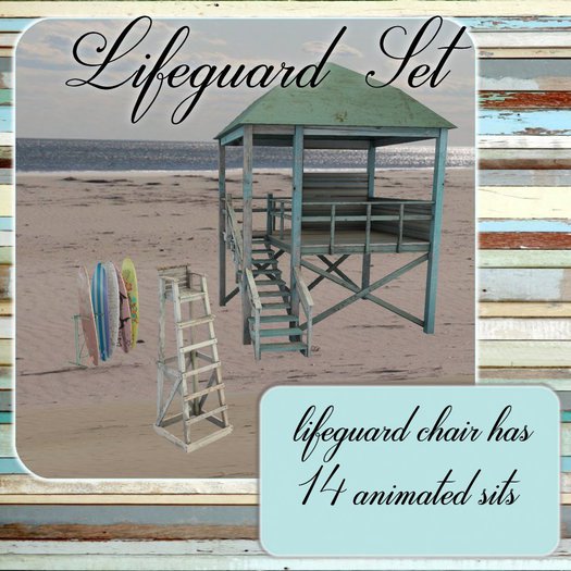 Second Life Marketplace - Careless Lifeguard Set