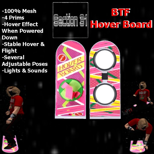 Second Life Marketplace - Section 31 BTF Hover Board