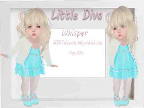 Second Life Marketplace - ~Little Diva~TD/BEBE Whisper