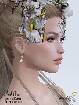 Second Life Marketplace - { wren's nest } Raye Shape for Catwa Catya