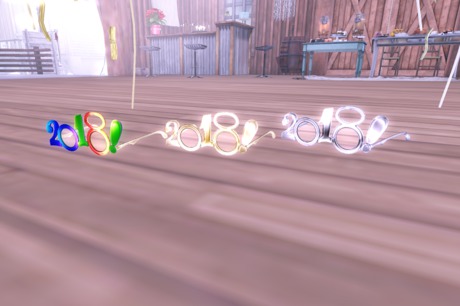 Second Life Marketplace - New Year's Eve 2018 Balloons ~ Glasses Giver