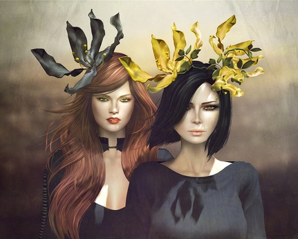 Second Life Marketplace - *LODE* Head Accessory - Matys [yellow] RARE