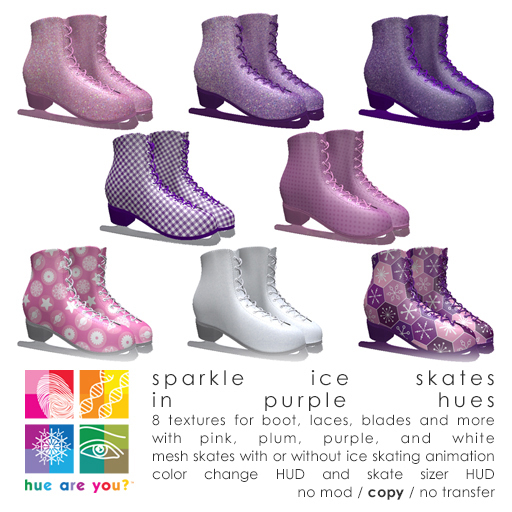 Purple Ice Skates