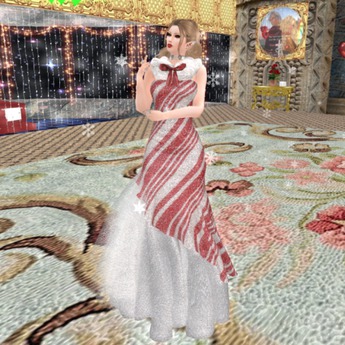 Second Life Marketplace - !SnS! MESH Maitreya Sparkling Candycane Gown