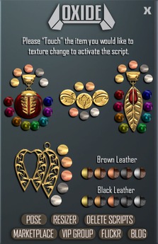 Second Life Marketplace - OXIDE Arlet Set - Earrings and Necklaces ...