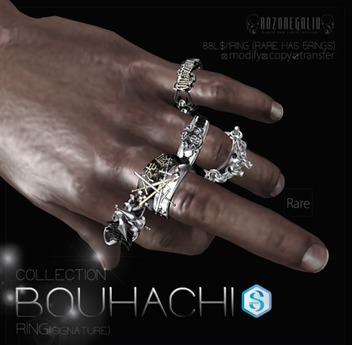 Second Life Marketplace - ROZOREGALIA_BOUHACHI_RING(Pinkie)_SIGNATURE