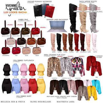 Second Life Marketplace - .: ryvolter :. Naya Wedge Boots - White (rez)