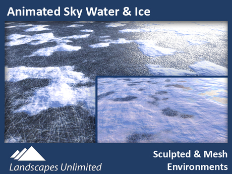 Second Life Marketplace - [DEMO] Prim Water & Ice: Animated Sky Water ...