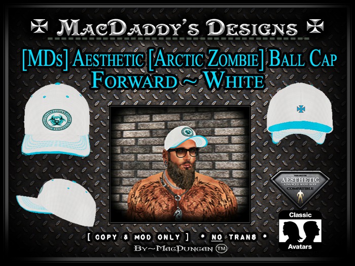 Second Life Marketplace - [MDs] Aesthetic [Arctic Zombie] [Forward Ball ...