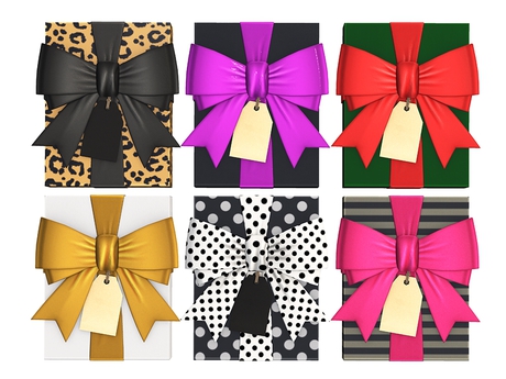 Second Life Marketplace - Full Perm Mesh Big Ribbon Gift Boxes 1LI Only