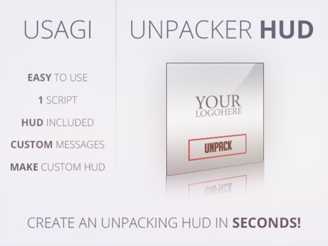 Second Life Marketplace - .:USAGI:. Unpacker HUD