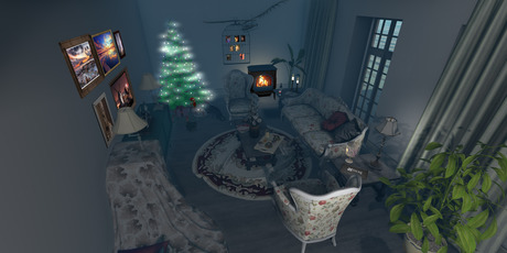 Second Life Marketplace - .::KR::. Marla Classic Sofa Set Full Permission