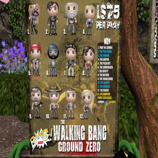 Second Life Marketplace - Bang! Figures - Walking Bang GZ #5 - The ...