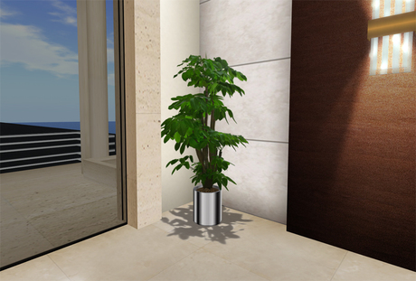 Second Life Marketplace - SET OF 4 INTERIOR - EXTERIOR PLANTS - OFFICE ...