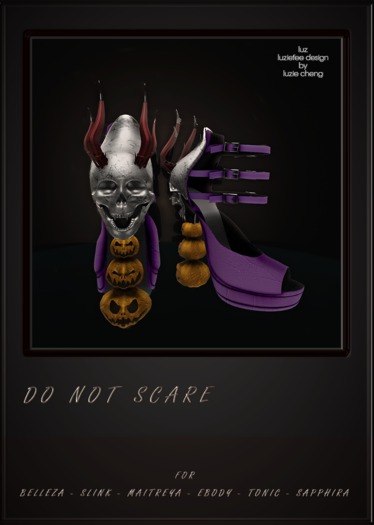 Second Life Marketplace - LUZ - Do not scare purple heels - vendor