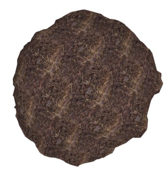 Second Life Marketplace - Pile of Manure or Fertilizer with Pitchfork