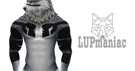 Second Life Marketplace - [ V3.0 ] JOMO Male Werewolf Maori Tattoo