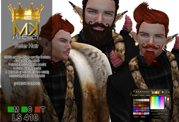 Second Life Marketplace - Peter Hair