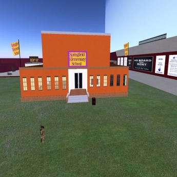 Second Life Marketplace - Springfield school market place