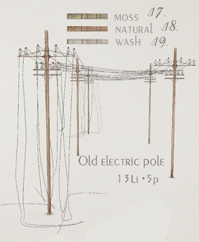 Second Life Marketplace - 19 {anc} NO LIMITS.old electric pole[wash]