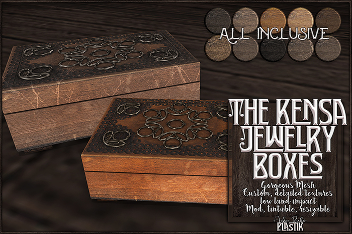 Second Life Marketplace - :[P]:- The Kensa Jewelry Box