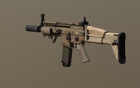 Second Life Marketplace - FUGAZO`s FN SCAR tactical Edition GAME READY ...