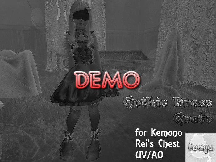 Second Life Marketplace - DEMO Kemono Rei's Chest Clothes , fuayu ...